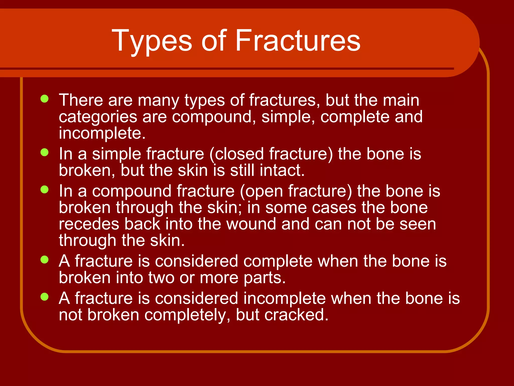 Understanding Fractures | PPT
