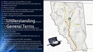understanding_ftth_architecture_to plan a fiber optic network | PPT