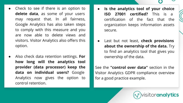 Understanding gdpr compliance gdpr analytics tools | PPT