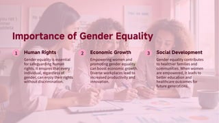 Understanding Gender Equality.pdf file for education purpose | PDF