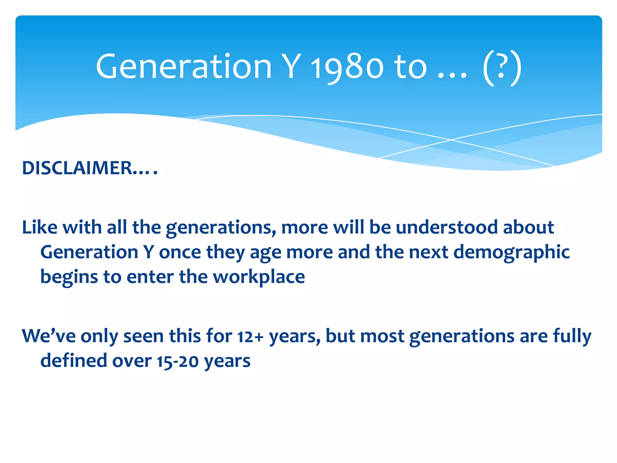 Understanding Generational Differences | PPTX