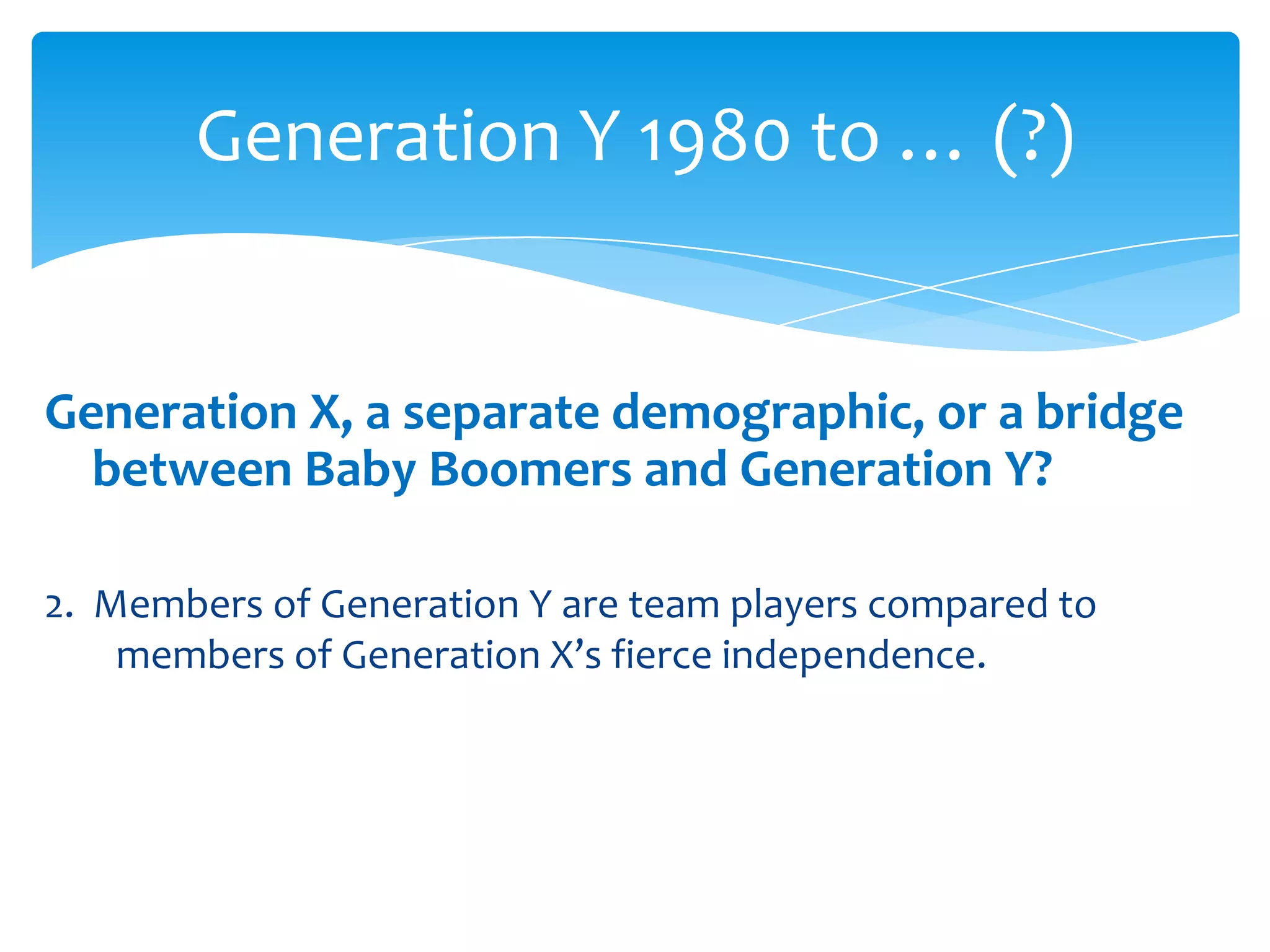 Understanding Generational Differences | PPT