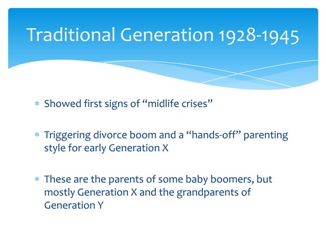 Understanding Generational Differences | PPTX