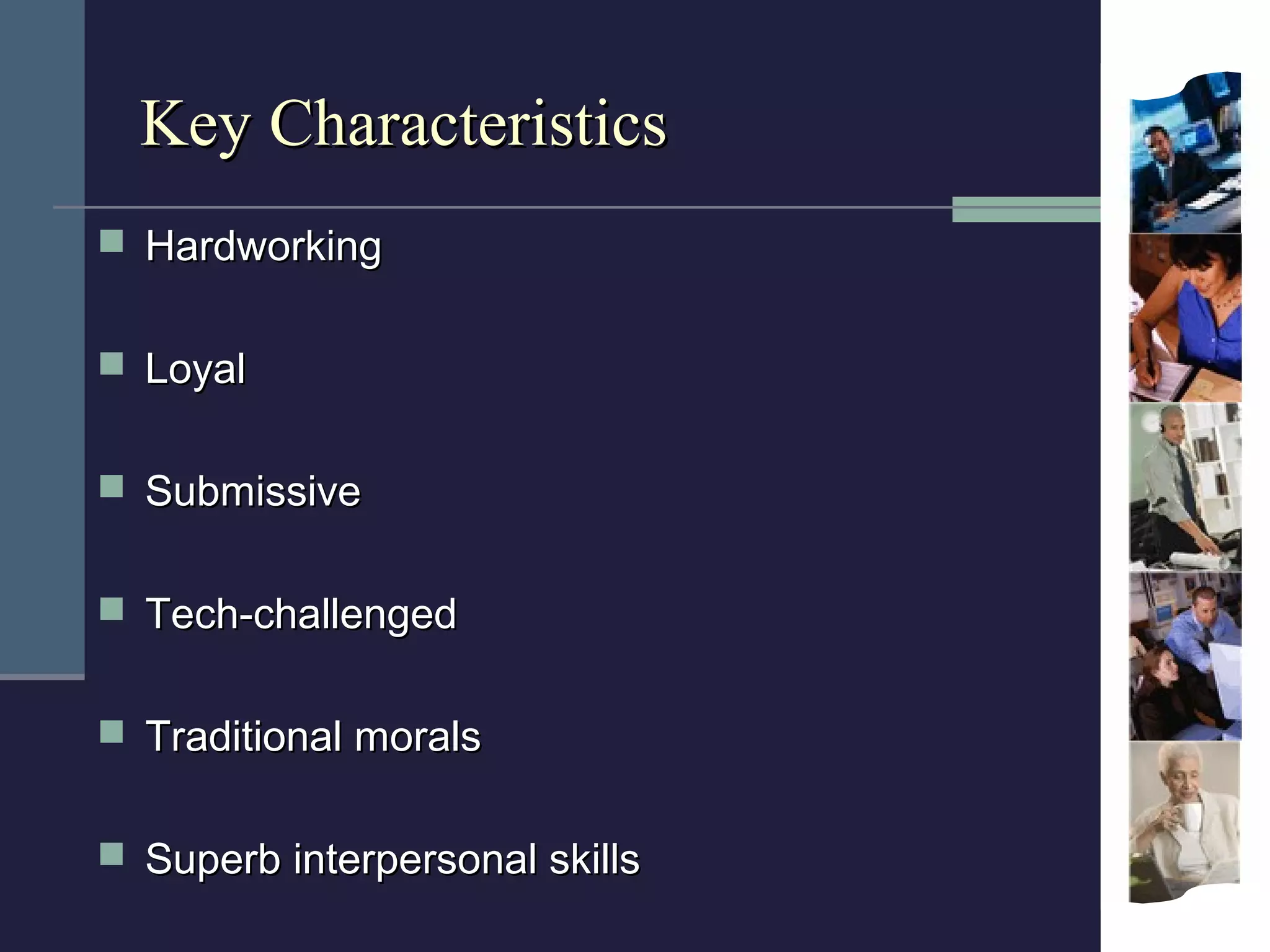 Understanding Generational Differences Presentation Ppt