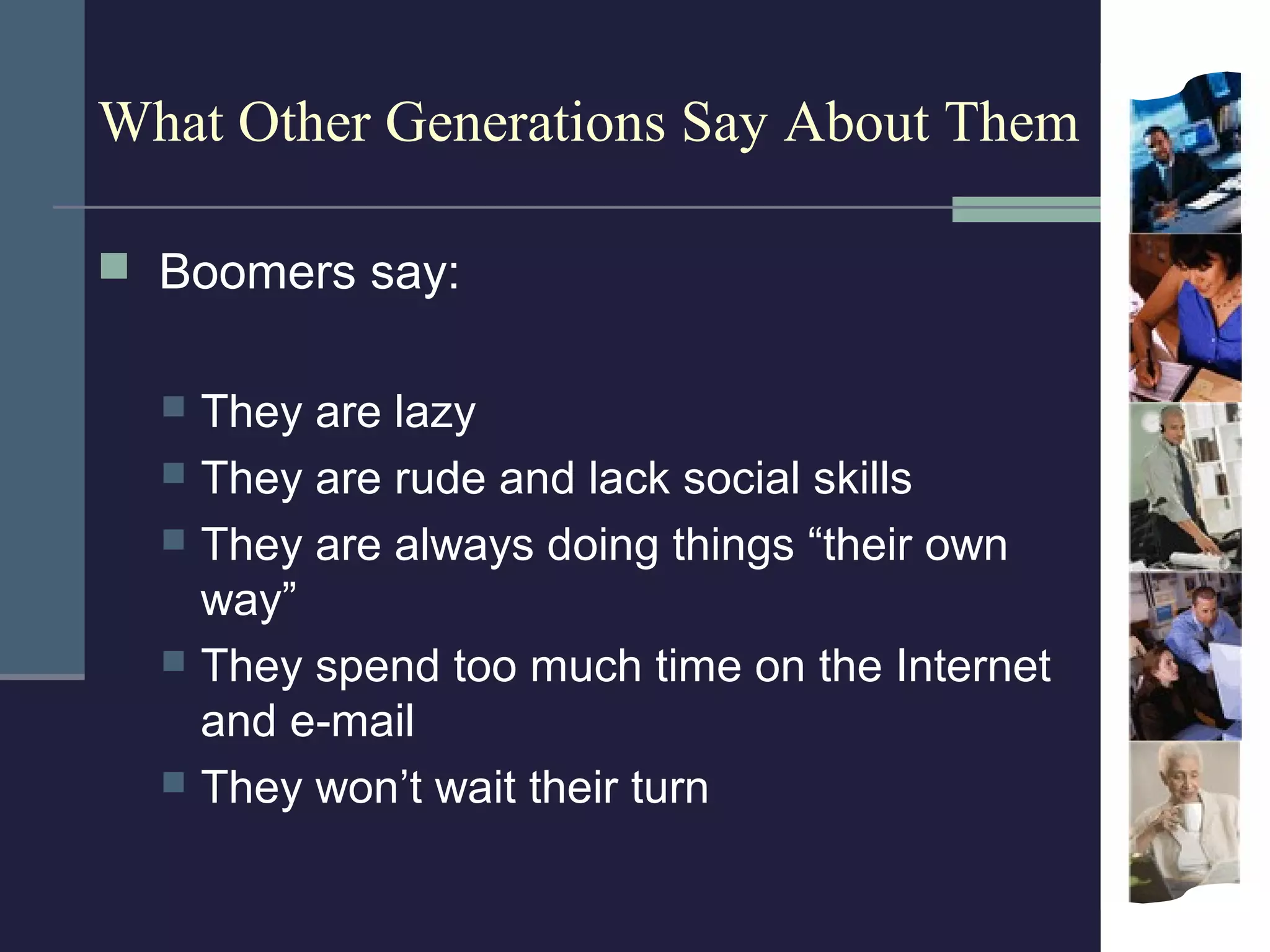 Understanding Generational Differences Presentation | PPT
