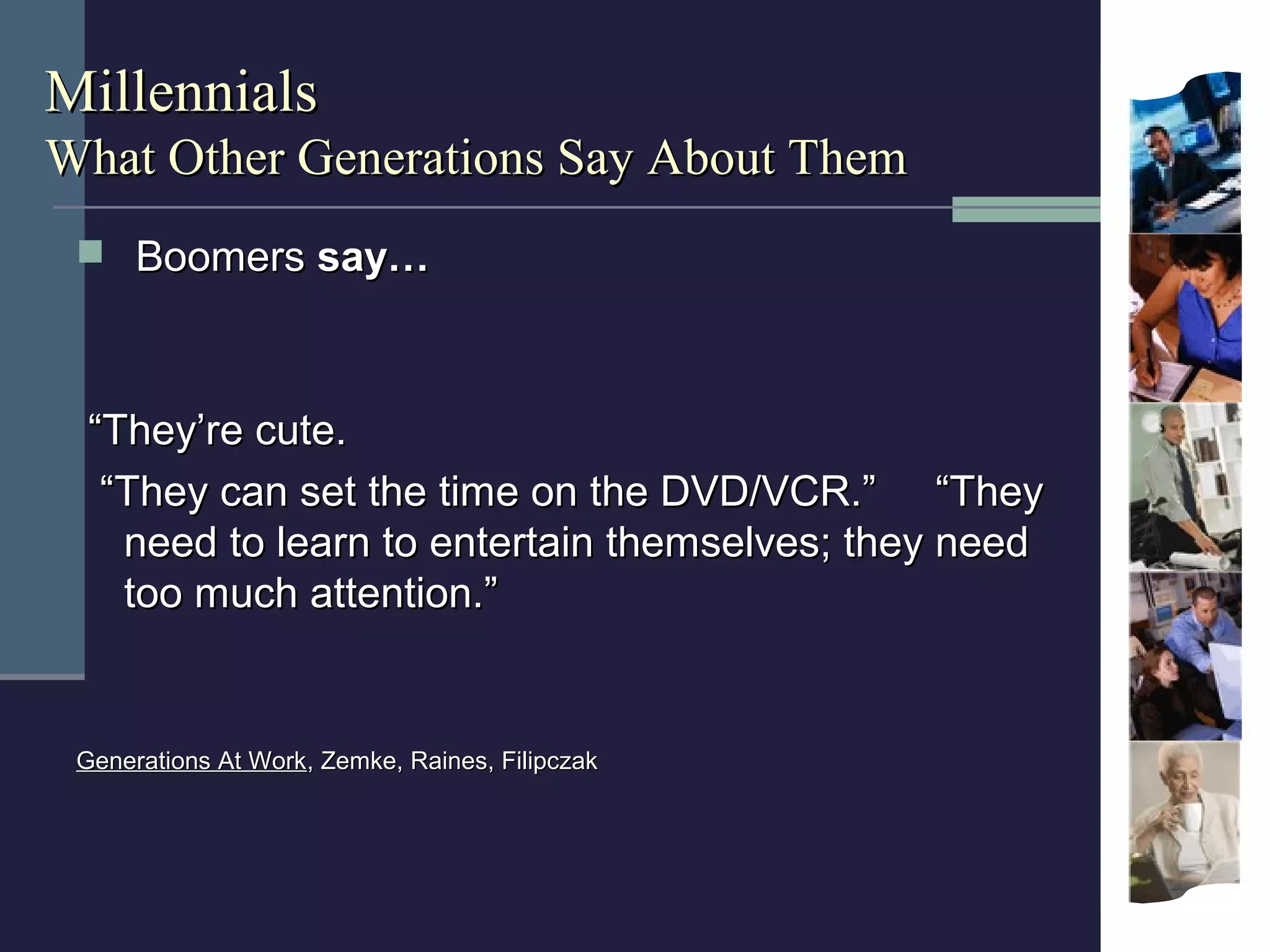 Understanding Generational Differences Presentation | PPT