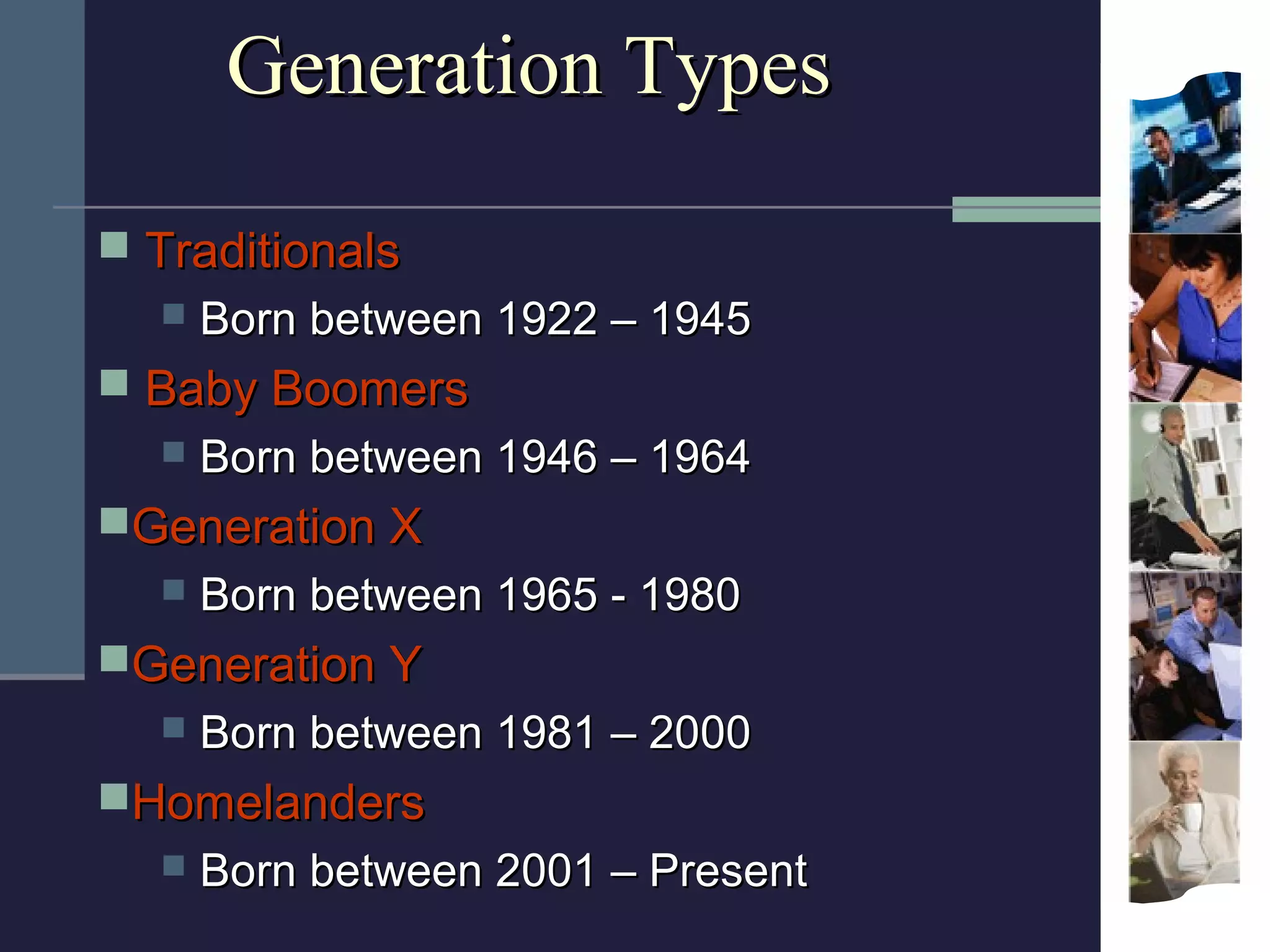 Understanding Generational Differences Presentation | PPT