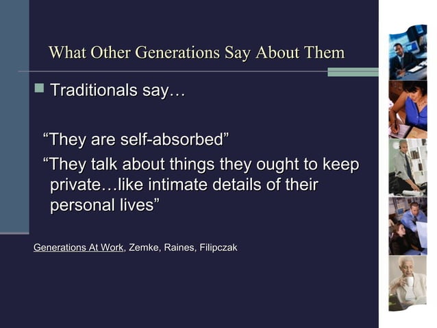 Understanding Generational Differences Presentation Ppt