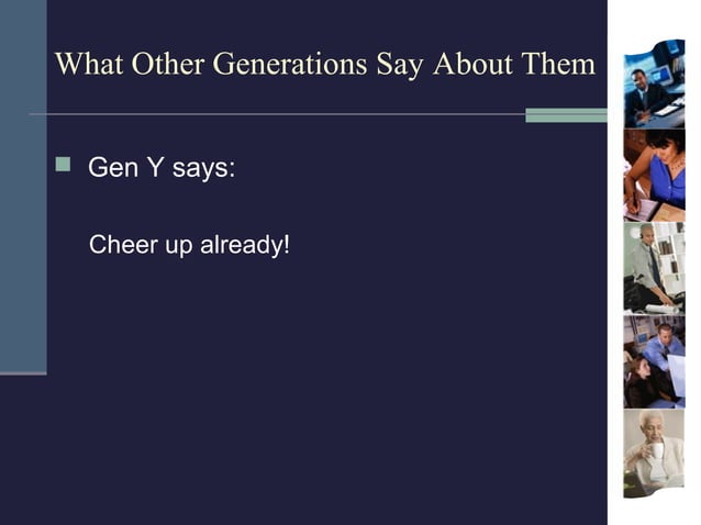Understanding Generational Differences Presentation | PPT