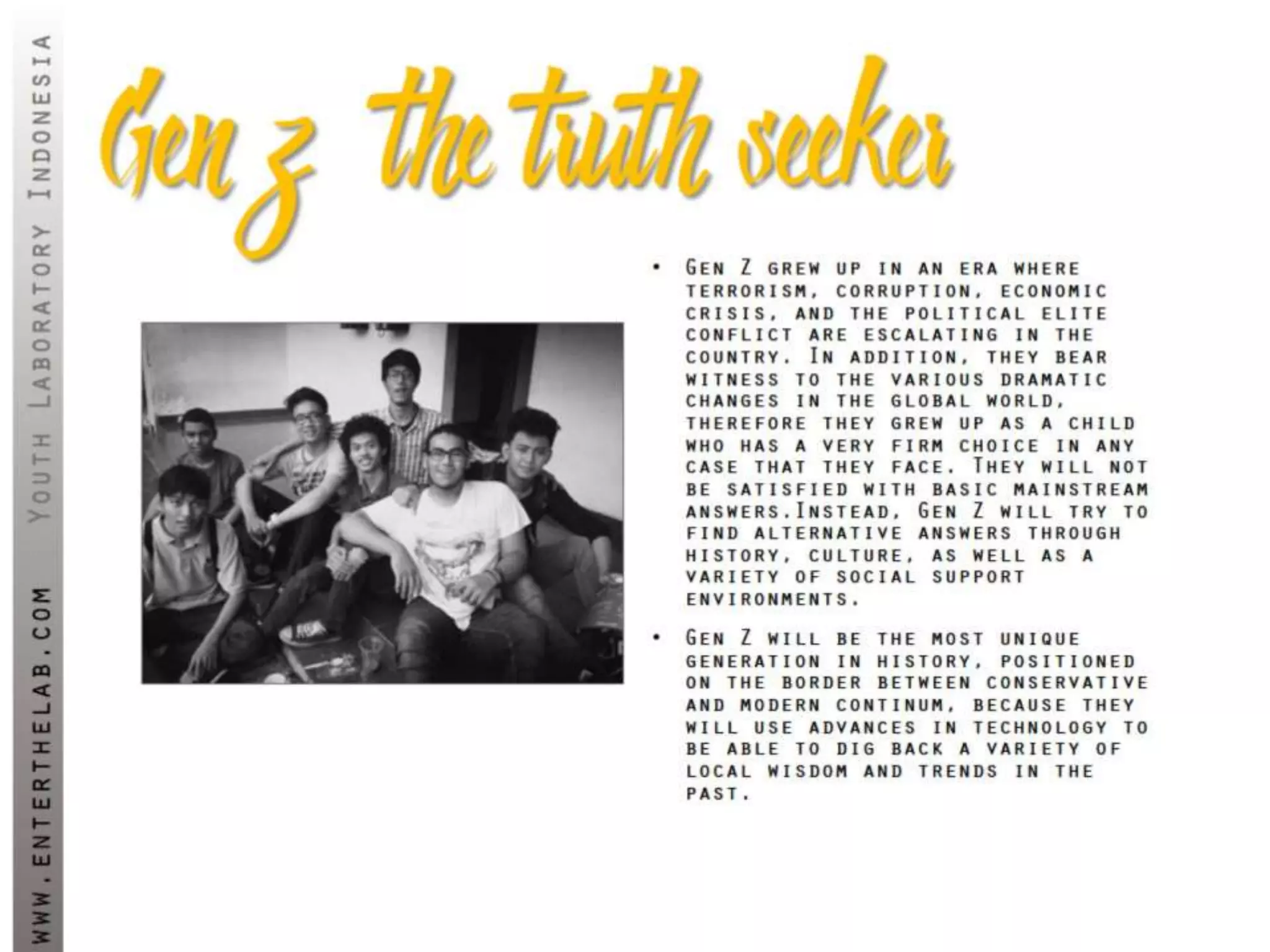 (Youthlab Indo) Understanding young generation X-Y-Z in indonesia | PPT