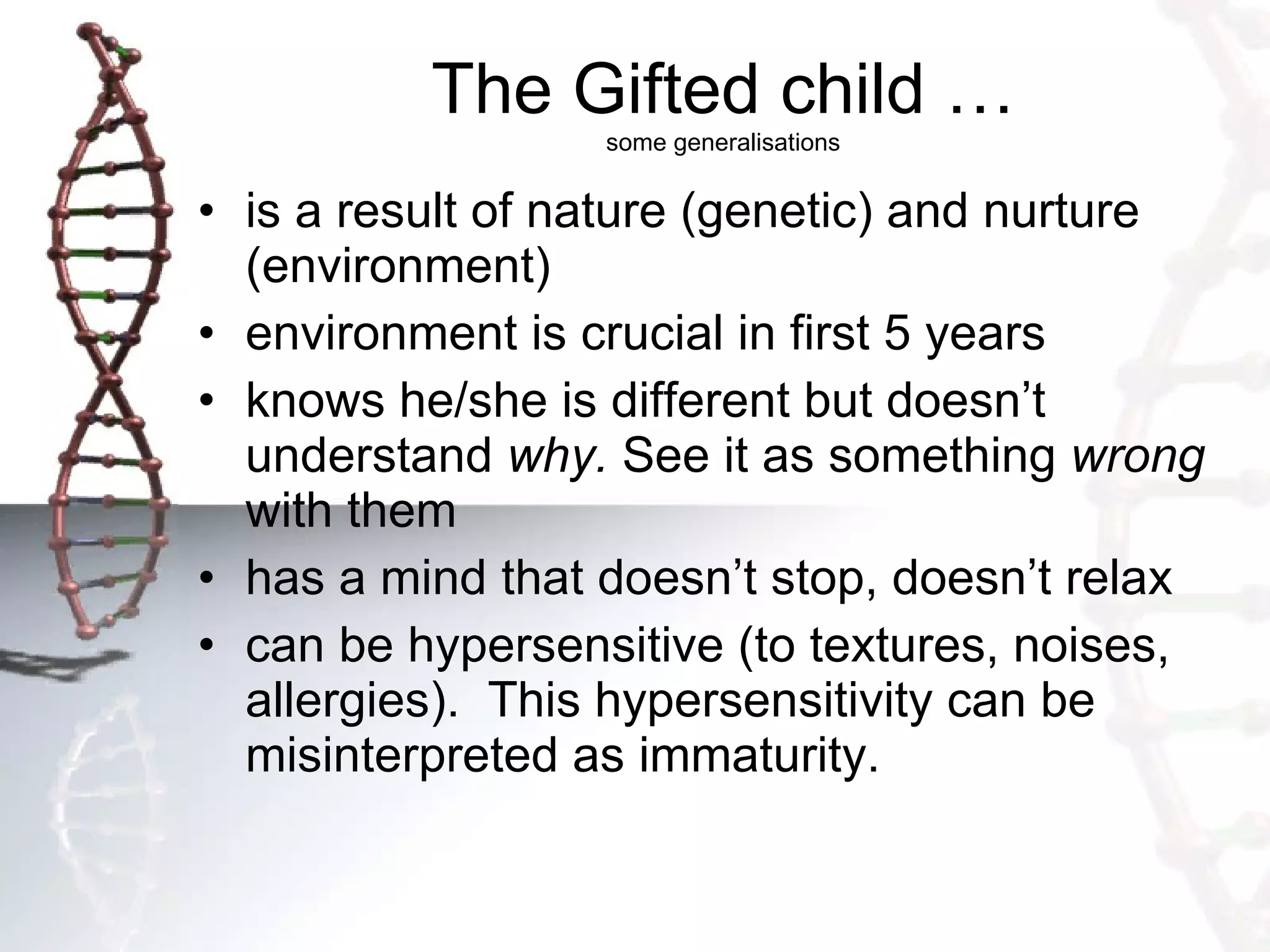 Understanding giftedness | PPT