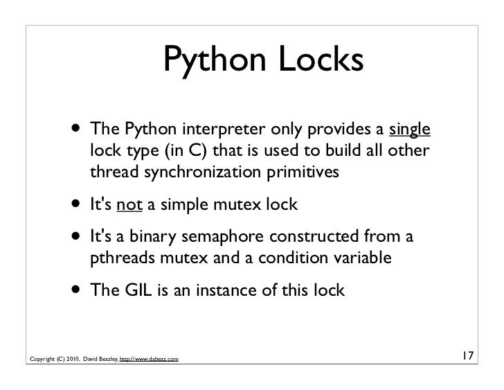 Understanding The Python Gil 