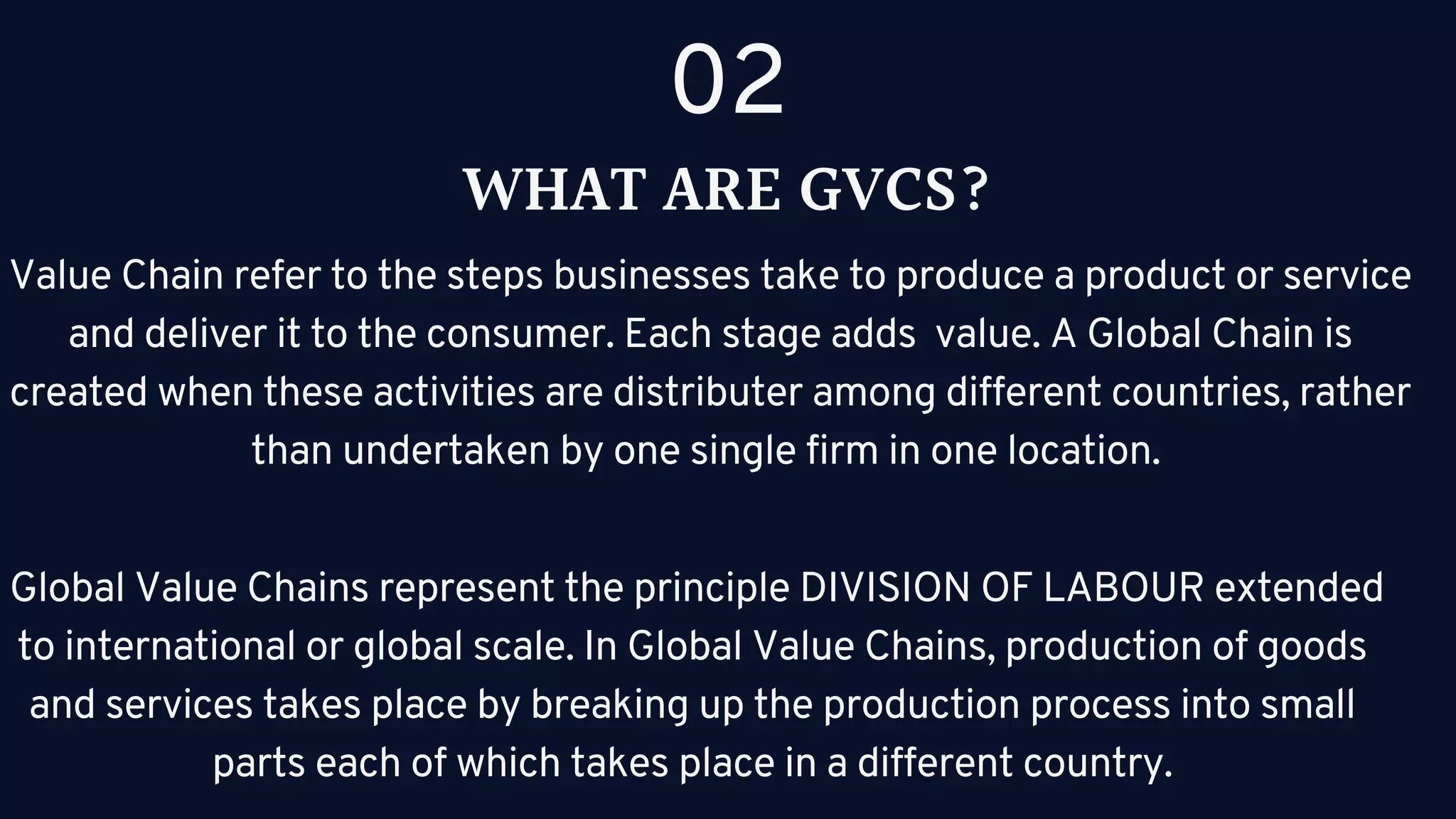 Understanding global value chains | PDF