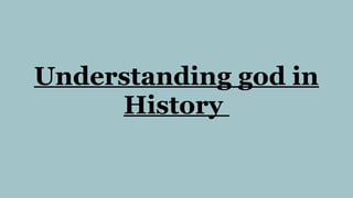 Understanding god in history Jewish .pptx