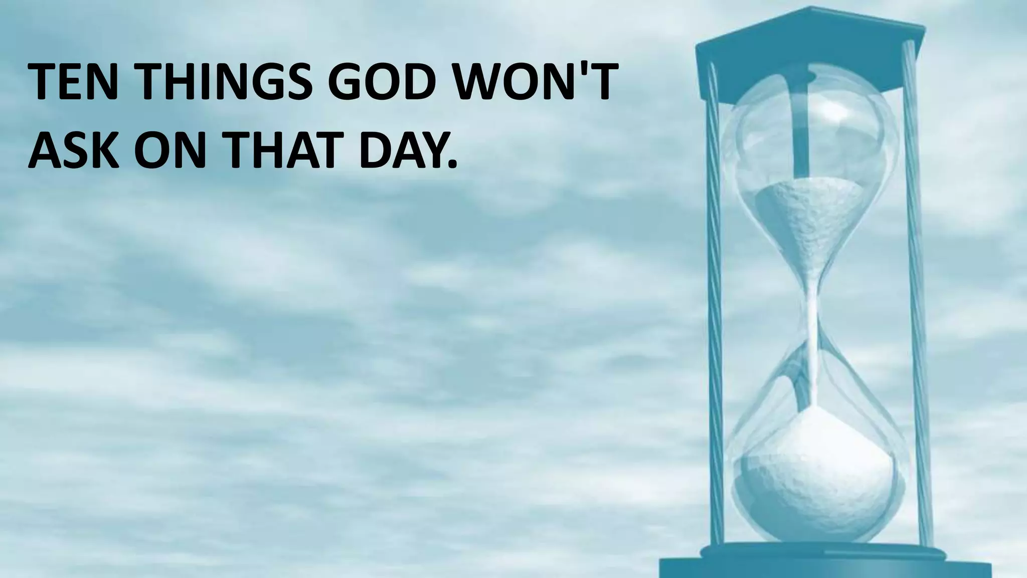 Understanding God's Timing (second lesson) | PPTX
