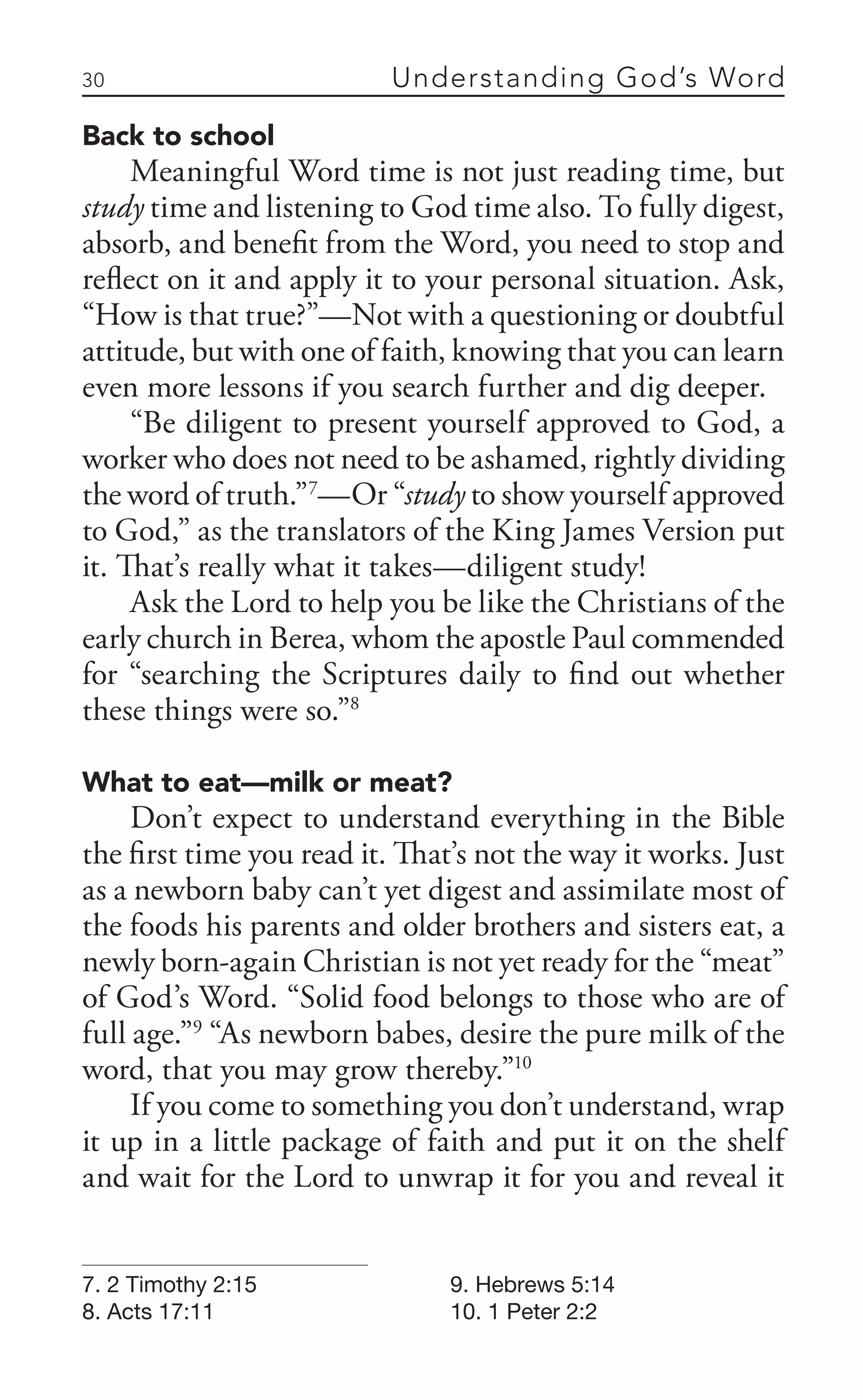 Understanding God's Word | PDF