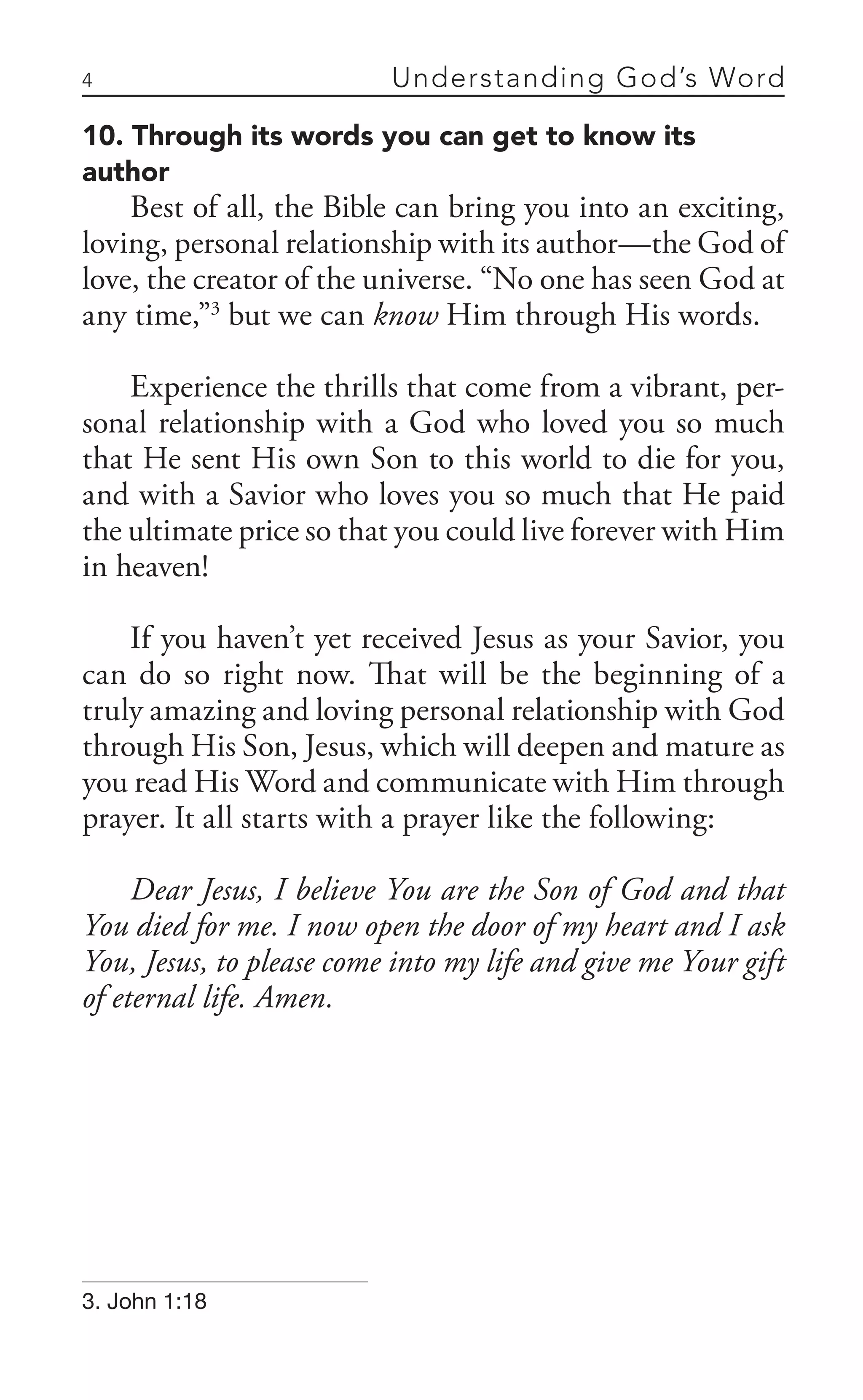 Understanding God's Word | PDF