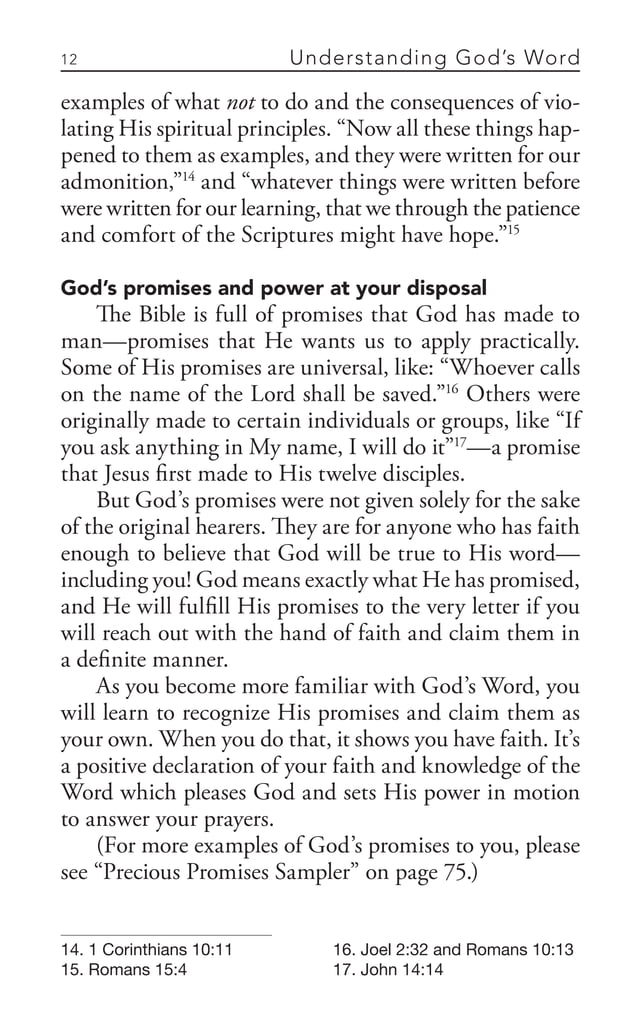 Understanding God's Word | PDF