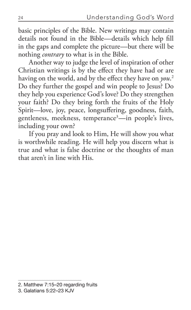 Understanding God's Word | PDF