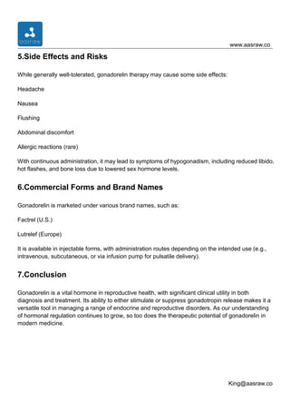 Understanding Gonadorelin Functions, Uses, and Clinical Significance.pdf