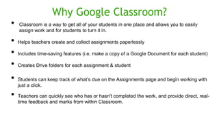 Understanding Google classroom by Okuba Vincent | PPTX