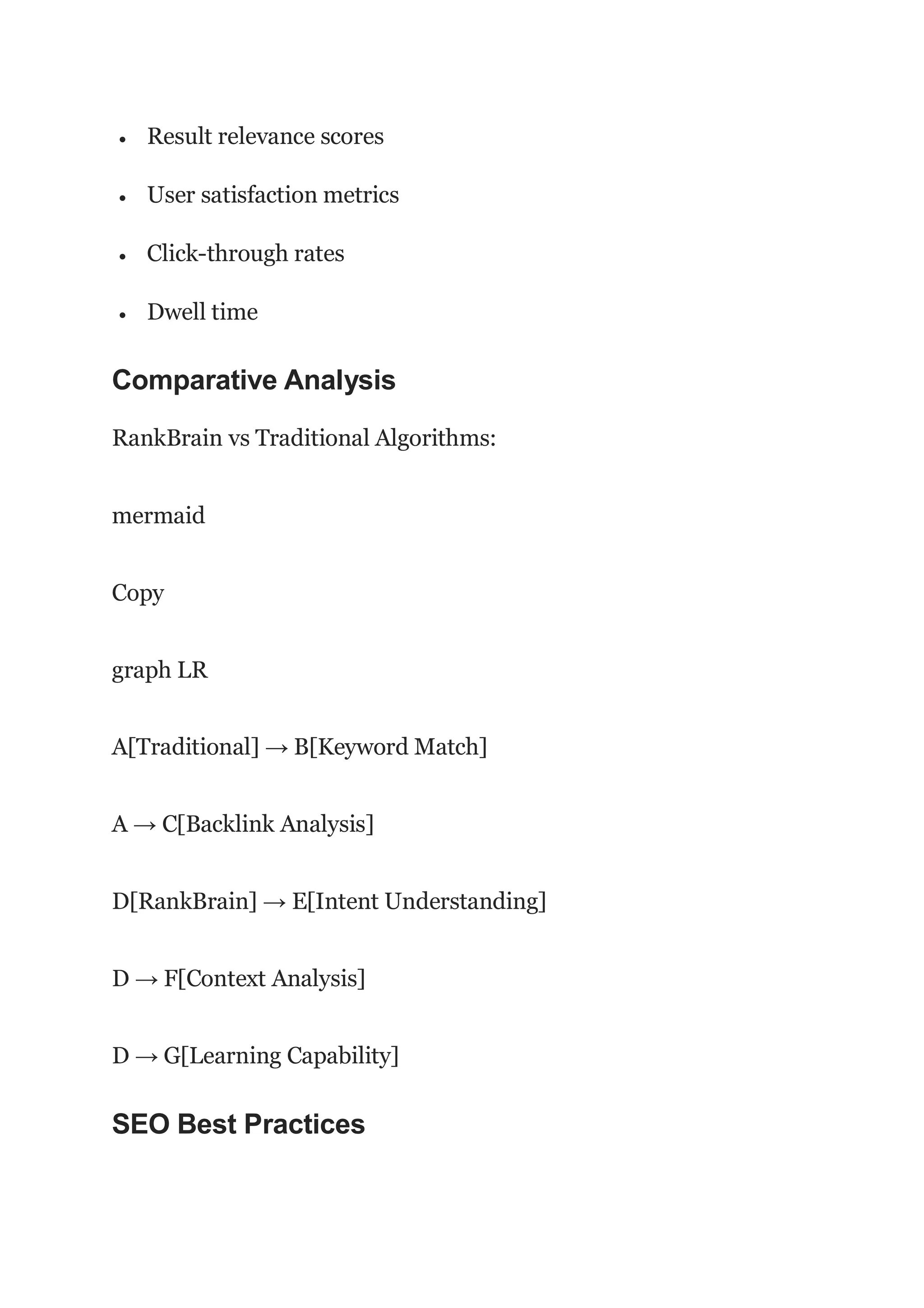 Understanding Google RankBrain: The AI-Powered Search Algorithm [2024] | PDF