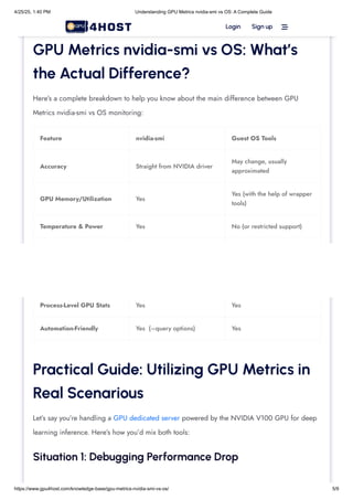 Understanding GPU Metrics nvidia-smi vs OS_ A Complete Guide.pdf