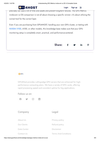 Understanding GPU Metrics nvidia-smi vs OS_ A Complete Guide.pdf
