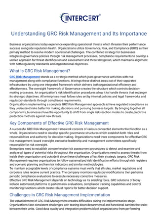 Understanding GRC Risk Management and Its Importance.docx