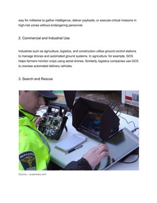 Understanding Ground Control Stations and Their Importance in Modern ...