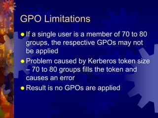 Understanding Group Policy Object Windows Server | PPT