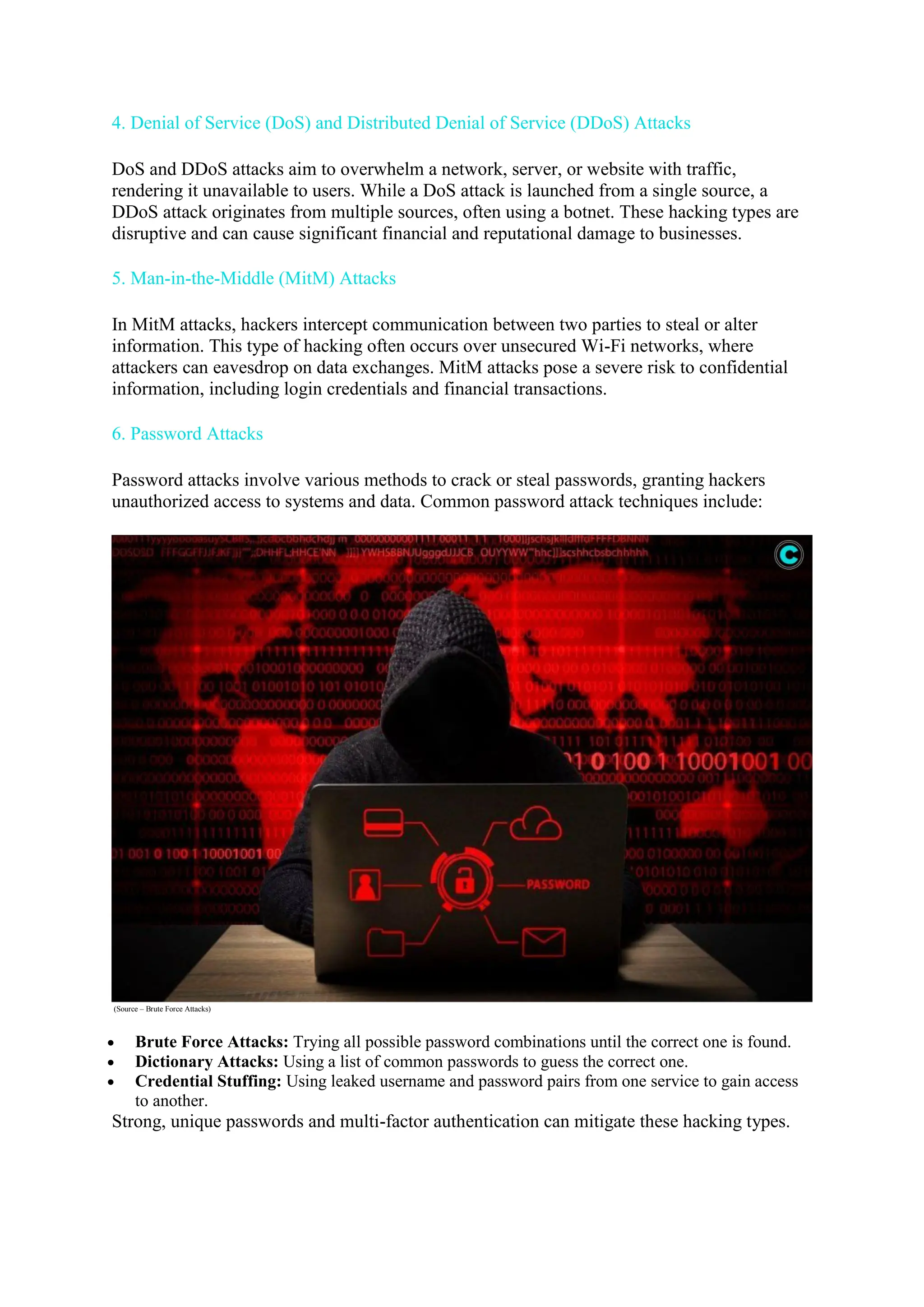 12 Game-Changing Hacking Types in 2024 | CyberPro Magazine | PDF