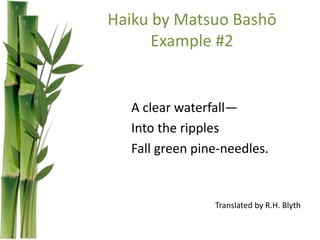 Understanding Haiku | PPT