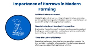 Understanding Harrows in Farming - JCBL Agri | PDF