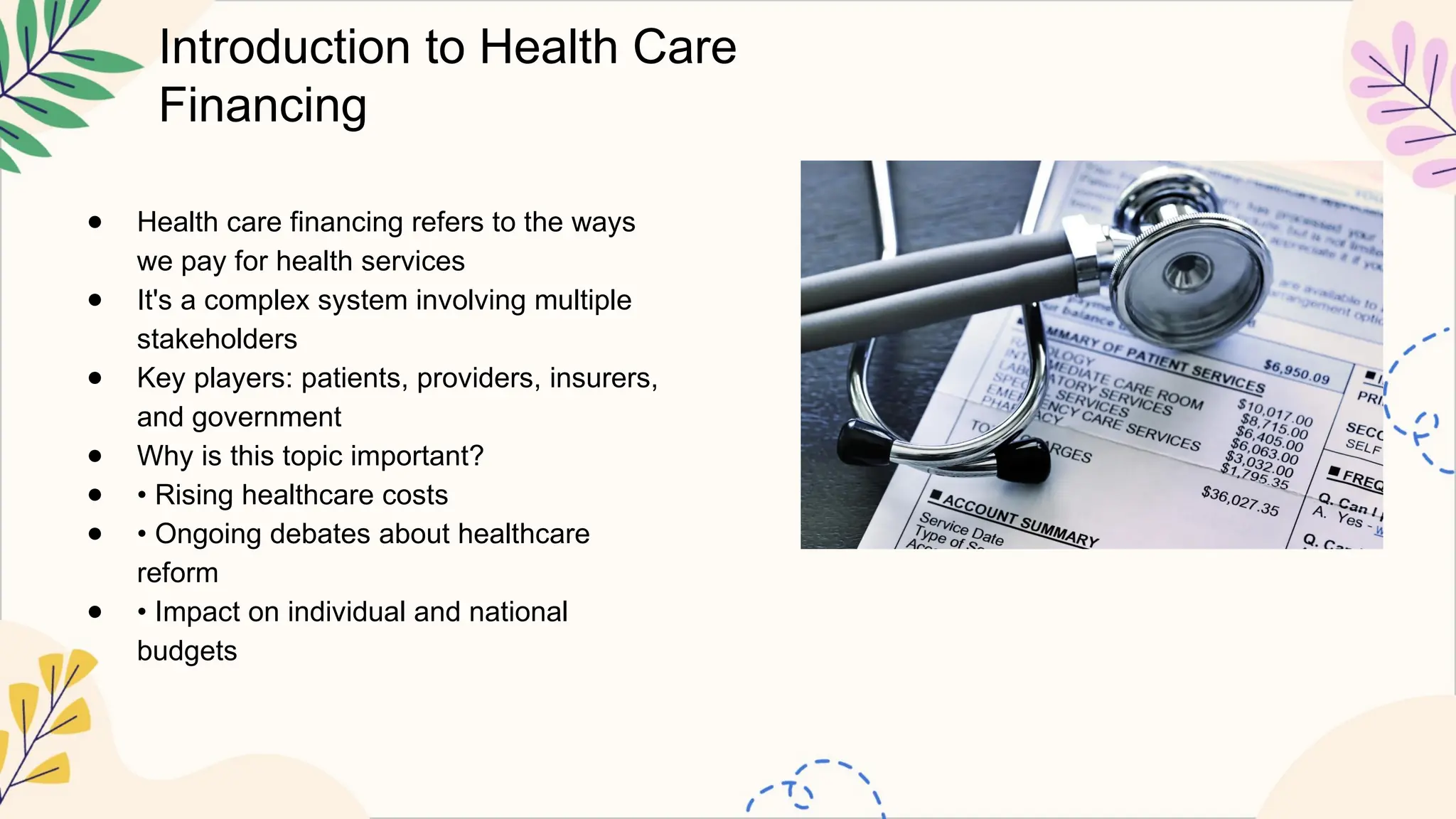 Understanding Health Care Financing_ Challenges and Solutions.pptx