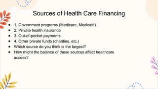 Understanding Health Care Financing_ Challenges and Solutions.pptx