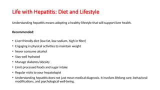 Understanding Hepatitis: Causes, Symptoms & Treatment Options | PPTX