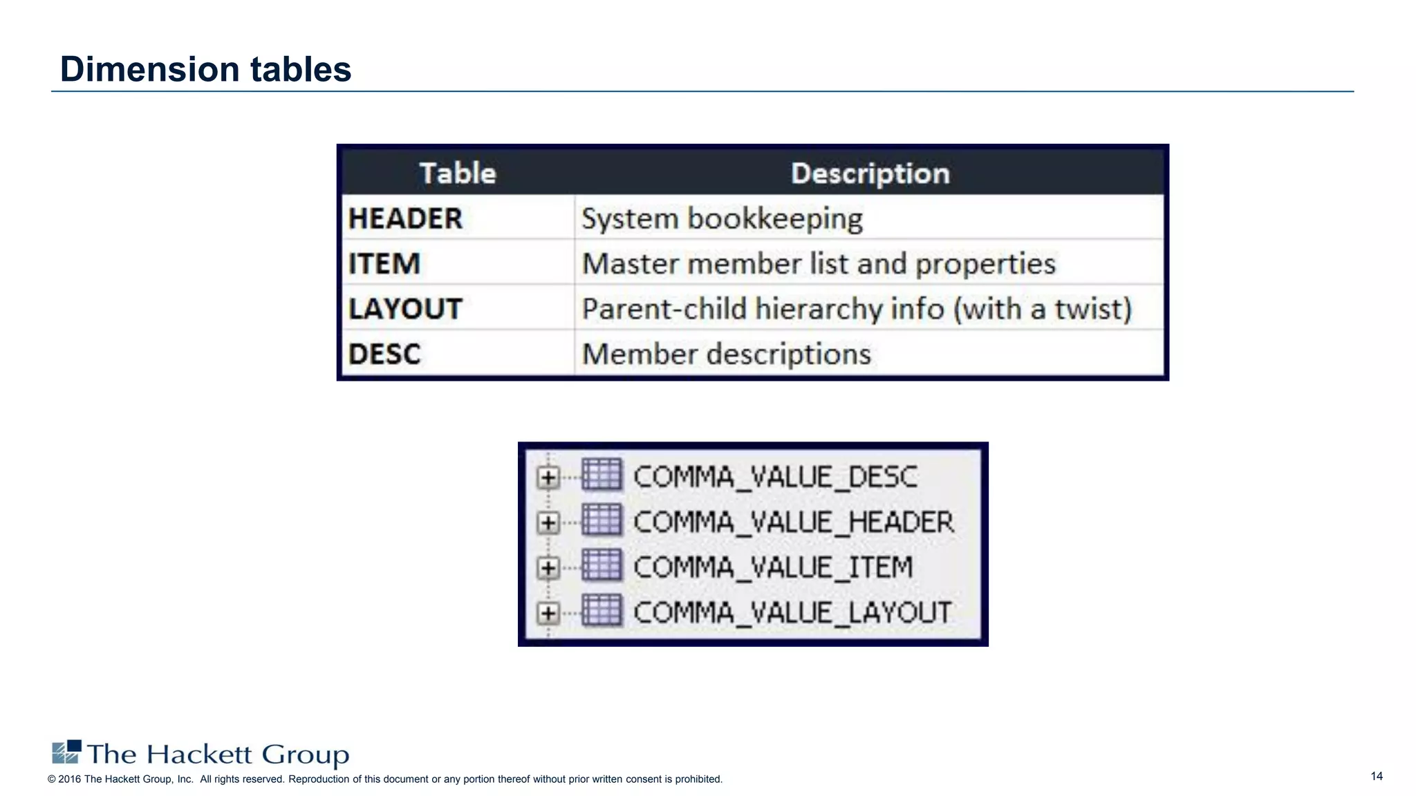 Understanding HFM System Tables | PDF
