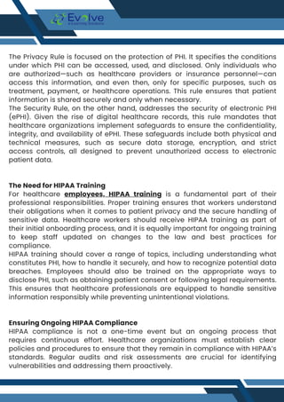 Understanding HIPAA Essential Knowledge for Healthcare Workers | PDF