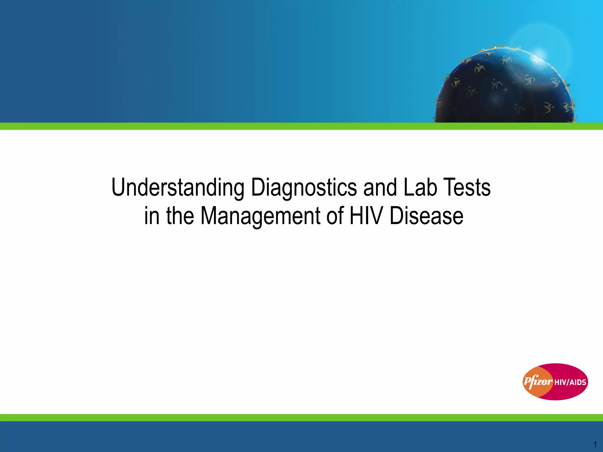 Understanding Hiv Diagnostics And Lab Tests | PPT | Infectious Diseases ...
