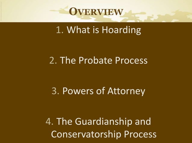 Understanding Hoarding Disorder Presentation - Spring 2014 | PPTX