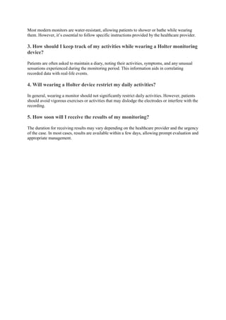 Holter Monitor: A Comprehensive Guide to Continuous Heart Monitoring ...