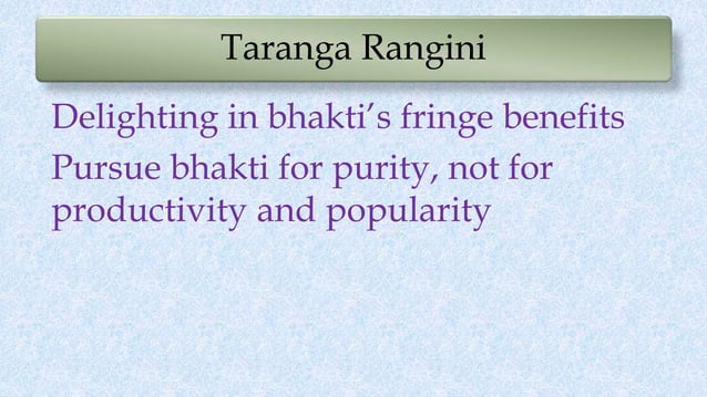 Six stages of anartha nivrutti or inner purification | PPT