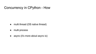 Understanding how concurrency work in os | PPT