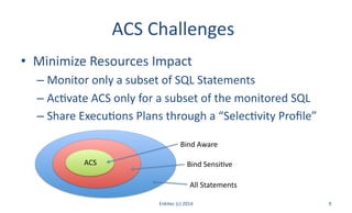 Understanding how is that adaptive cursor sharing (acs) produces multiple optimal plans | PPT
