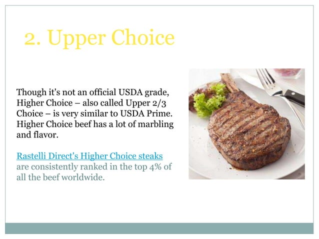 Understanding How The USDA Grades Beef | PPTX