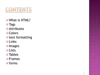 Understanding THML | PPT