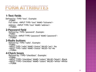 Understanding THML | PPT | Web Design and HTML | Internet