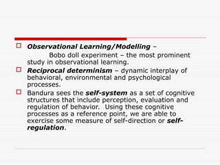Understanding Human Behavior Through Bandura’s Social Cognitive ...