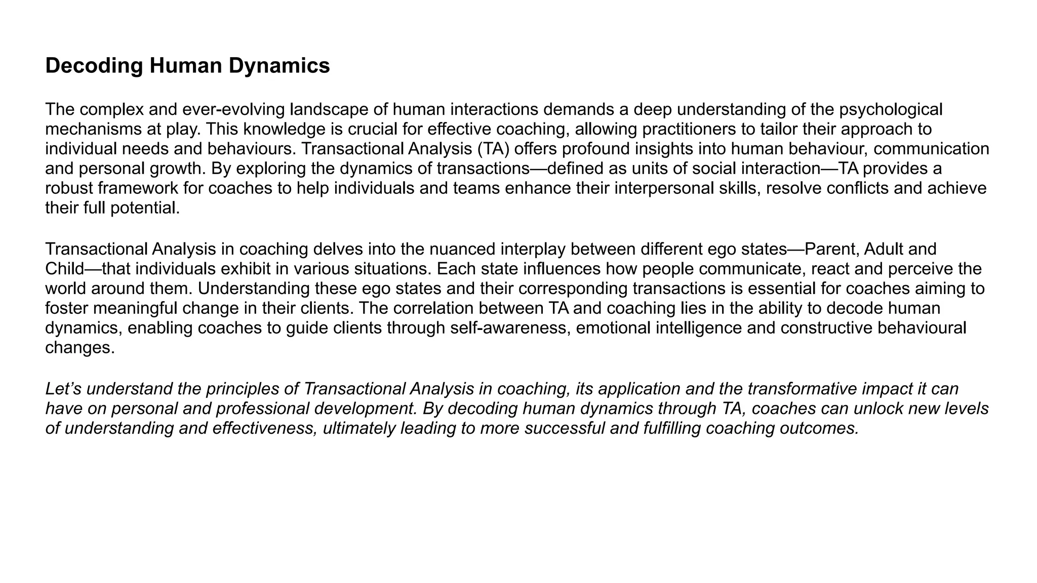 Understanding Human Interactions Transactional Analysis in Coaching.pdf